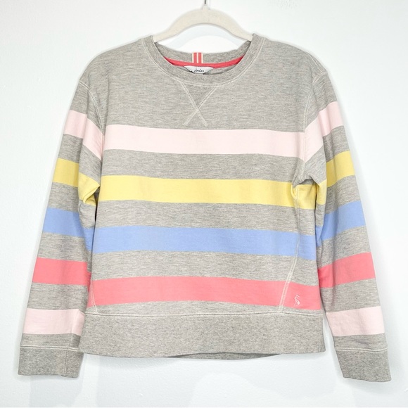 Joules | Sweaters | Joules Monique Crewneck Sweatshirt In Grey Marl ...